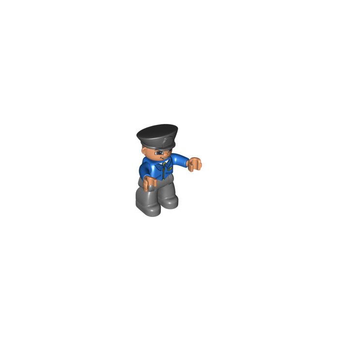 LEGO Eric the Postman Duplo Figure (Open Mouth Smile) | Brick Owl ...