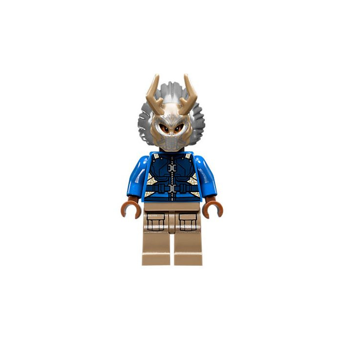 LEGO Erik Killmonger with Tribal Mask Minifigure Inventory | Brick Owl ...