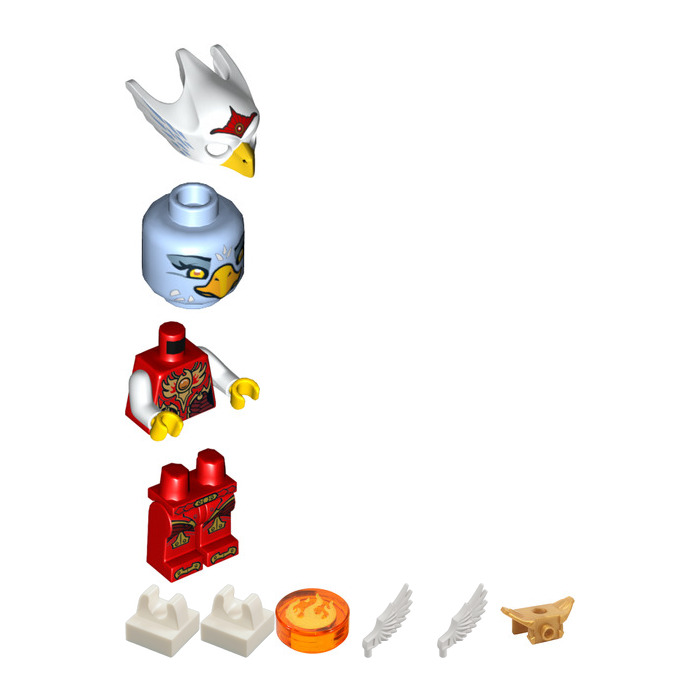 LEGO Eris with Fire Chi and Red Torso Minifigure | Brick Owl - LEGO ...