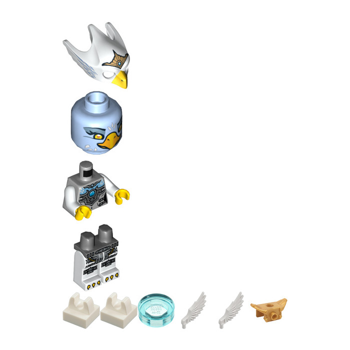 LEGO Eris with Gold Pointed Armor and Silver Outfit Minifigure | Brick ...