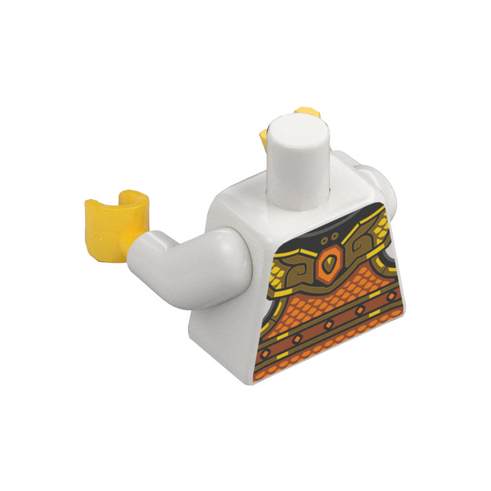 LEGO Erlang Shen with Shoulder Armor with Dragon Heads Minifig Torso ...