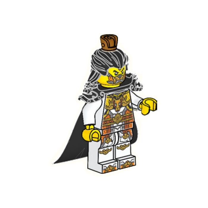 LEGO Erlang Shen with Shoulder Armor with Dragon Heads Minifigure ...