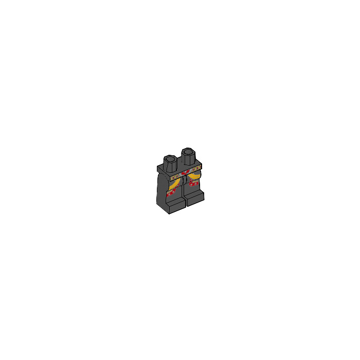 LEGO Evil Macaque with Dark Red Cape and Minifigure Hips and Legs (3815 ...