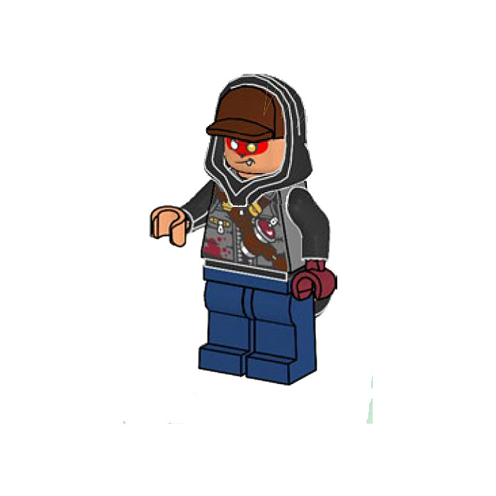 LEGO Evil Macaque with Hoodie Minifigure | Brick Owl - LEGO Marketplace