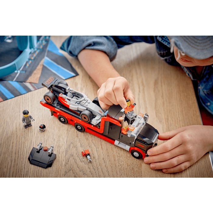 LEGO F1 Display Truck with Audi F1 Race Car Set 60493 | Brick Owl