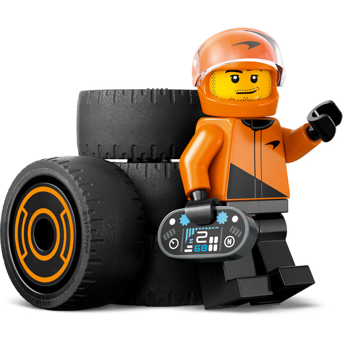 LEGO F1 Driver with McLaren Race Car Set 60442 | Brick Owl - LEGO ...