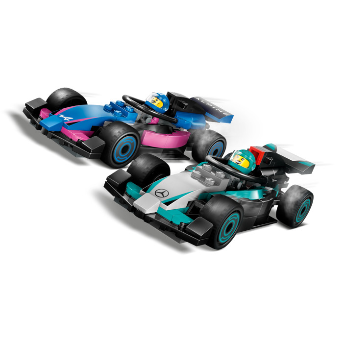LEGO F1 Garage & Mercedes-AMG & Alpine Cars Set 60444 | Brick Owl ...