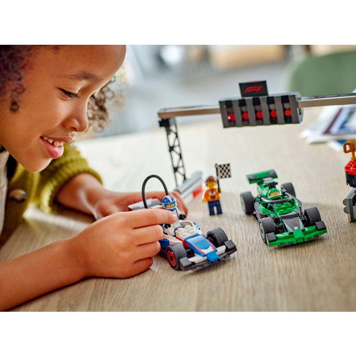 LEGO F1 Grid with VCARB & Sauber Race Cars Set 60474 | Brick Owl - LEGO ...