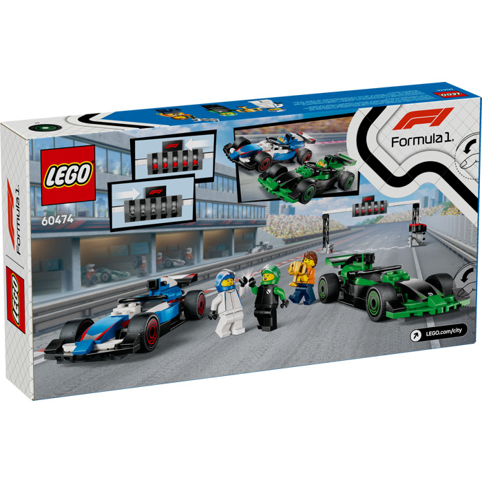 LEGO F1 Grid with VCARB & Sauber Race Cars Set 60474 | Brick Owl - LEGO ...