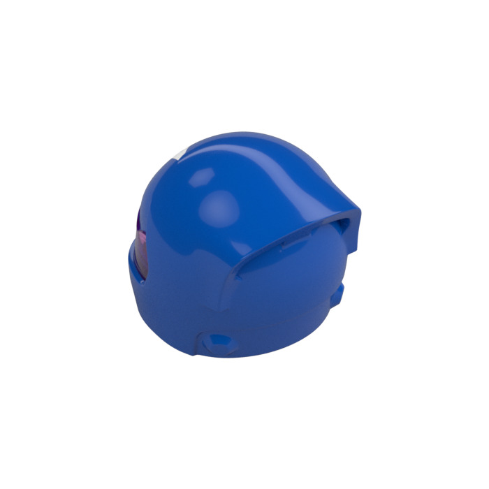 LEGO F1 Helmet with Alpine Logo (7071 / 112067) | Brick Owl - LEGO ...