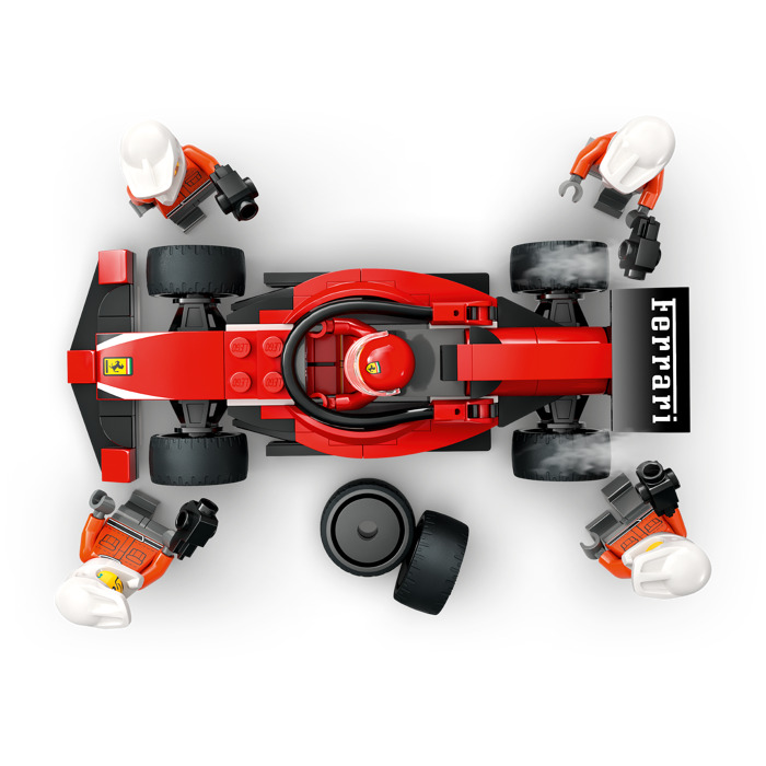 LEGO F1 Pit Stop & Pit Crew with Ferrari Car Set 60443 | Brick Owl ...