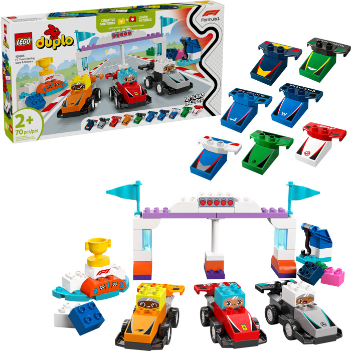 LEGO F1 Team Racing Cars & Drivers Set 10445 | Brick Owl