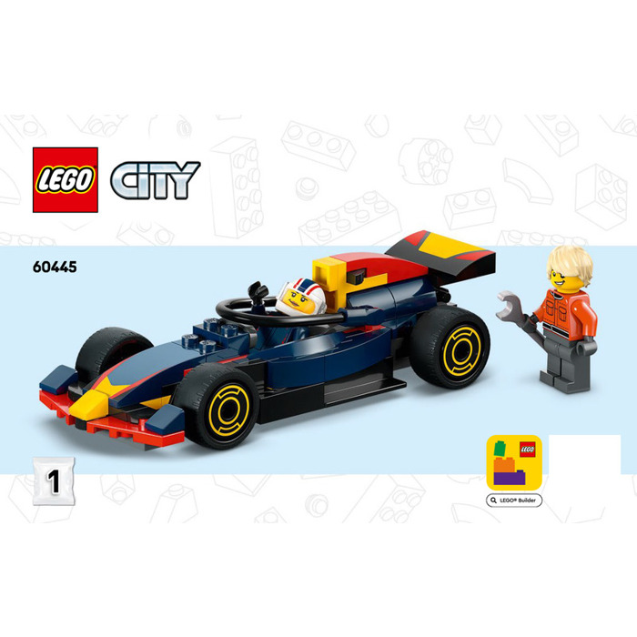LEGO F1 Truck with RB20 & AMR24 F1 Cars 60445 Anleitungen | Brick Owl