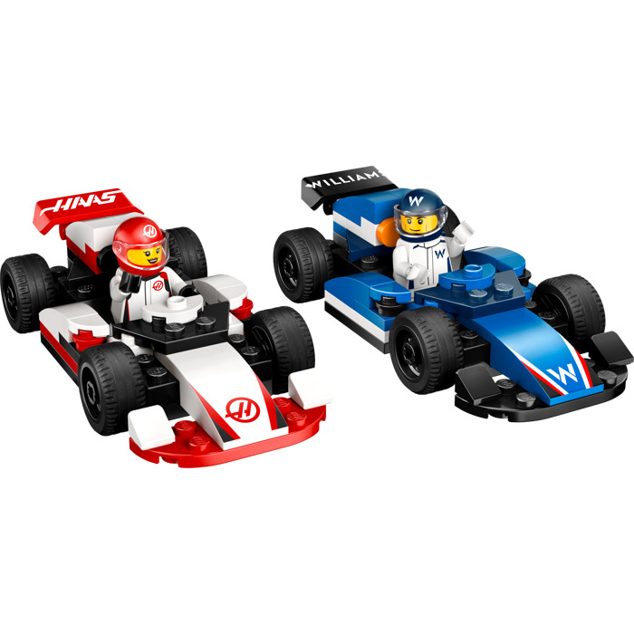 LEGO F1 Williams Racing & Haas F1 Race Cars Set 60464 | Brick Owl ...