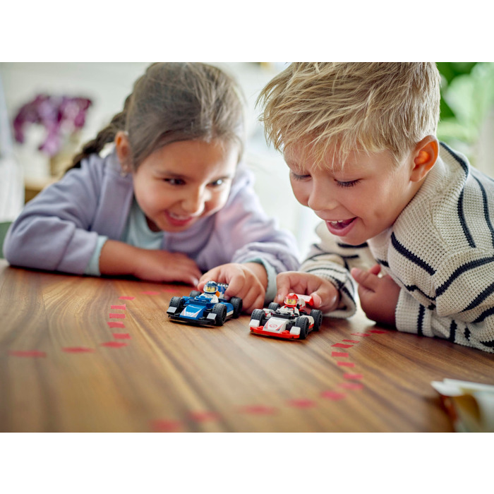 LEGO F1 Williams Racing & Haas F1 Race Cars Set 60464 | Brick Owl ...