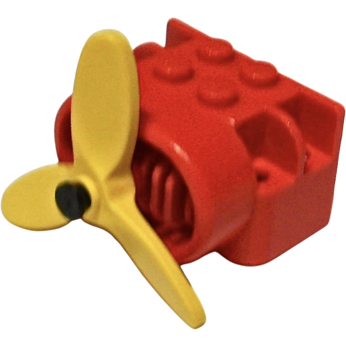 LEGO Fabuland Airplane Engine Block with Yellow Propellor | Brick Owl