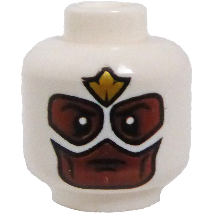 LEGO Falcon with Red Suit and Wings Minifigure Head (3626 / 17061 ...