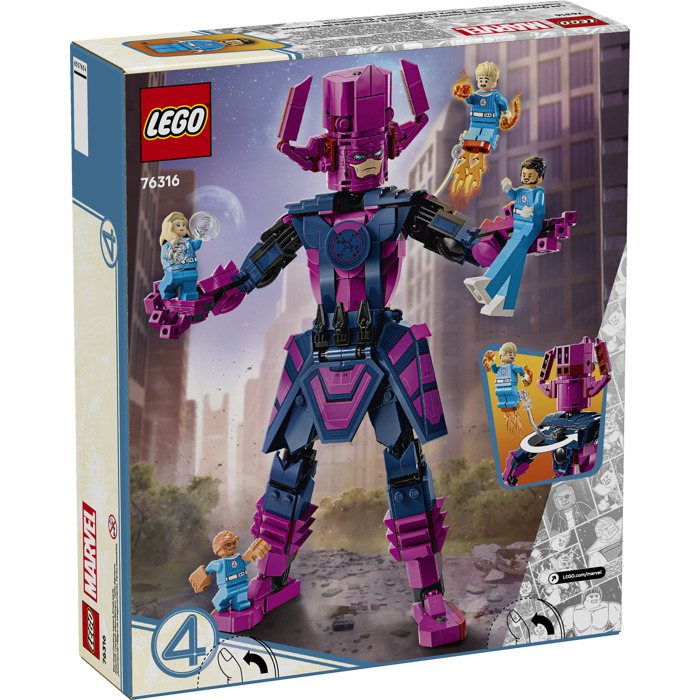 LEGO Fantastic Four vs. Galactus Construction Figure Set 76316 | Brick ...