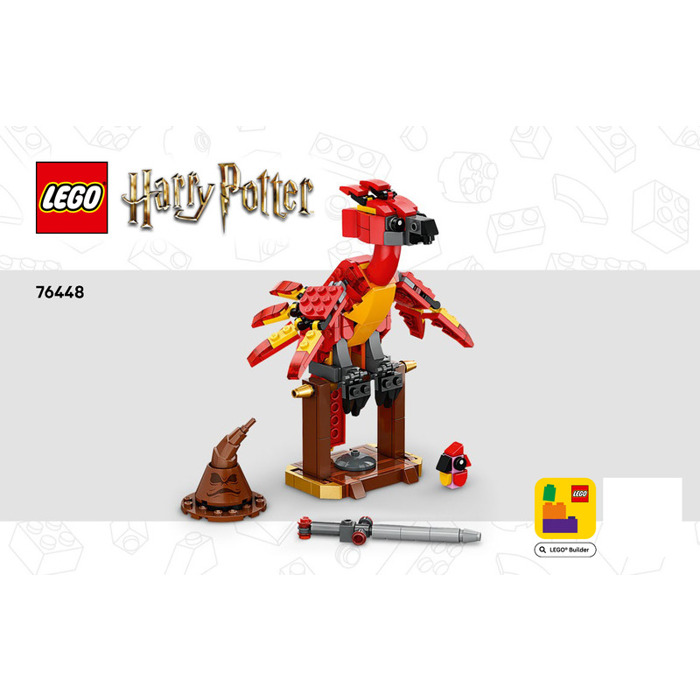 레고 Fawkes: Dumbledore's Phoenix 76448 제품 설명서 | Brick Owl - LEGO 마켓플레이스