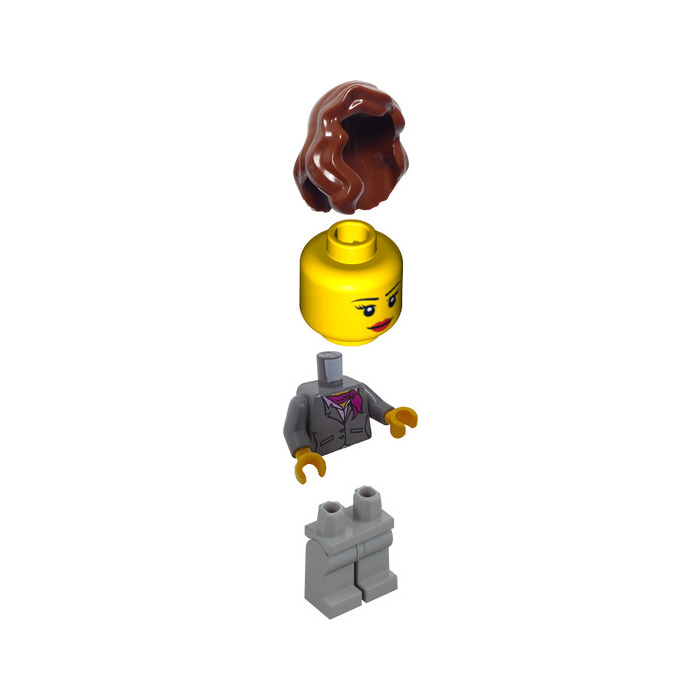 LEGO Female Air Traffic Control Minifigure | Brick Owl - LEGO Marketplace