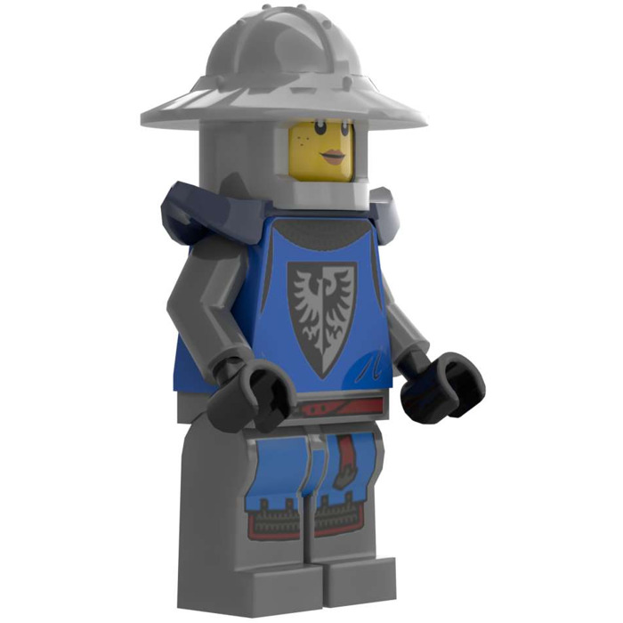 LEGO Female Black Falcon Knight with Dark Blue Shoulder Armor ...