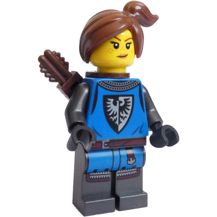 LEGO Female Black Falcon Knight with Quiver Minifigure | Brick Owl ...
