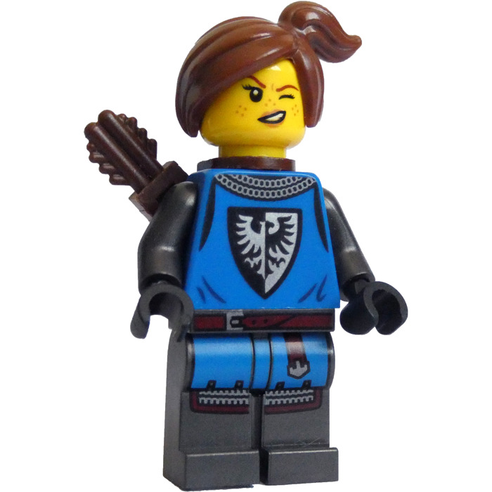 LEGO Female Black Falcon Knight with Quiver Minifigure | Brick Owl ...
