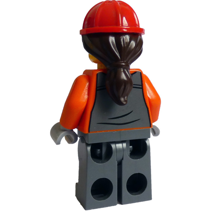 LEGO Female Construction Worker Minifigure | Brick Owl - LEGO Marketplace