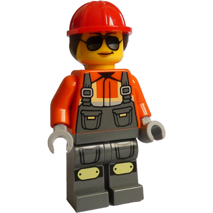 LEGO Female Construction Worker Minifigure | Brick Owl - LEGO Marketplace