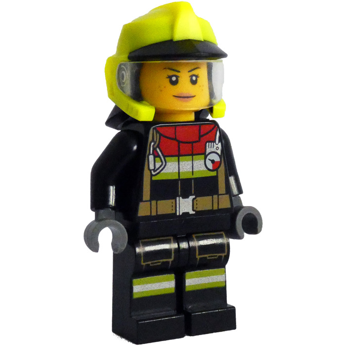 LEGO Female Firefighter Minifigure Inventory | Brick Owl - LEGO Marketplace