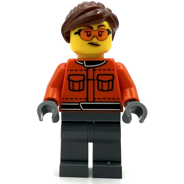 LEGO Female Formula 1 Mechanic Minifigure | Brick Owl - LEGO Marketplace