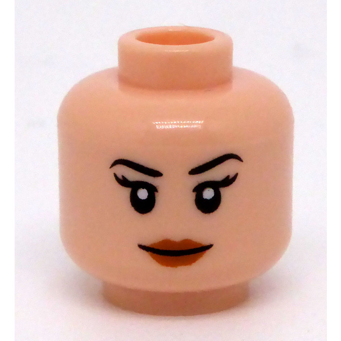 LEGO Female head, smile or red eyes (3626 / 20263) | Brick Owl - LEGO ...