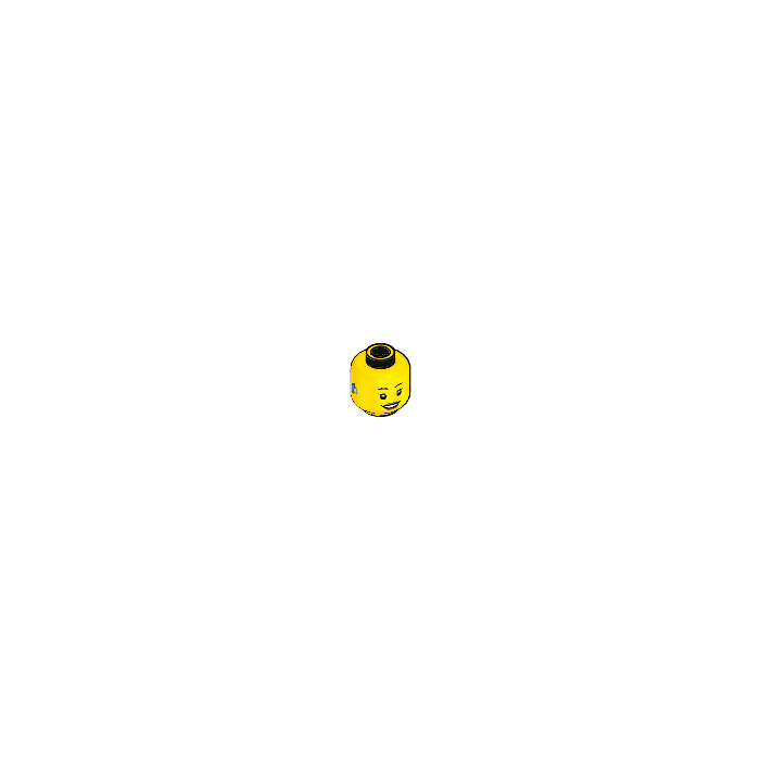 LEGO Female Head with Open Smile and Hearing Aid (3626 / 69148) | Brick ...