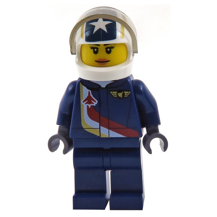 LEGO Female Jet Pilot Minifigure | Brick Owl - LEGO Marketplace