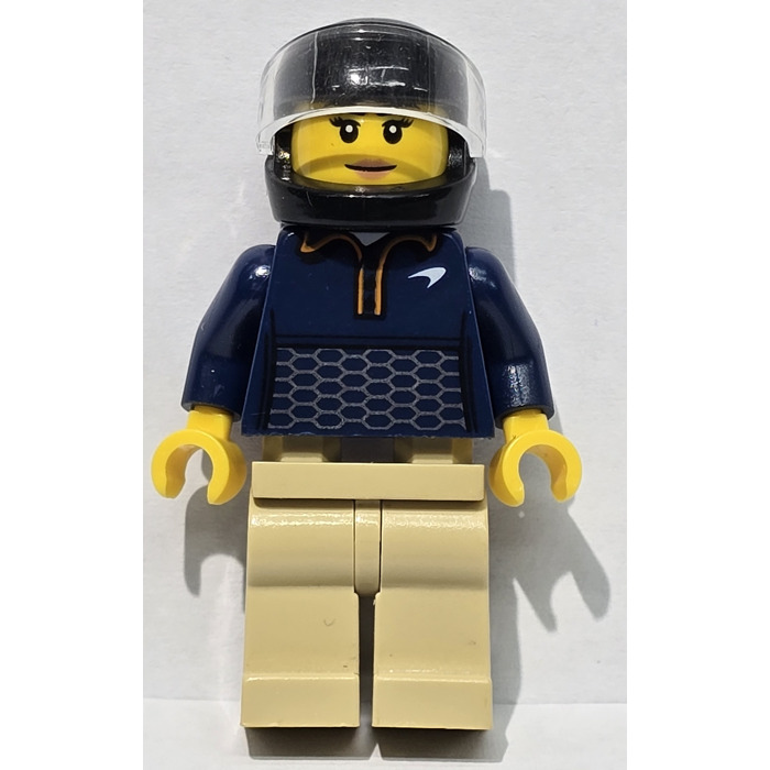 LEGO Female McLaren Driver Minifigure | Brick Owl - LEGO Marketplace