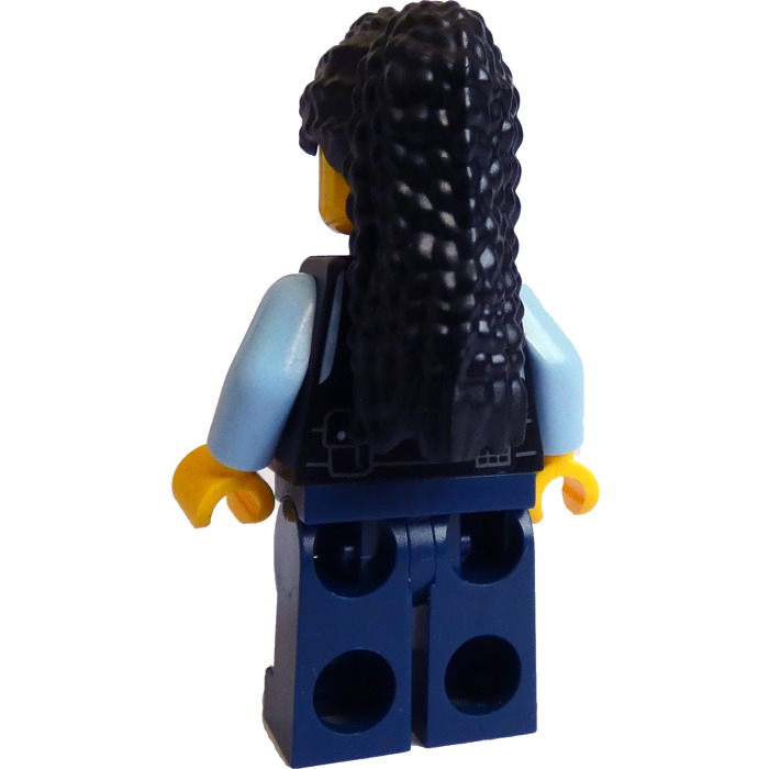 LEGO Female Police Officer with Black Hair Minifigure | Brick Owl ...