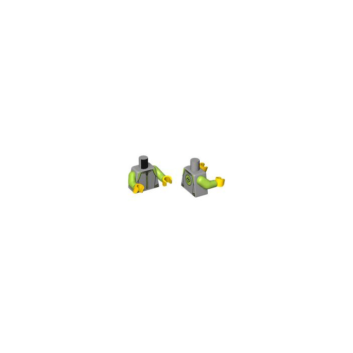 LEGO Female Surfer Minifig Torso (973 / 76382) | Brick Owl - LEGO ...