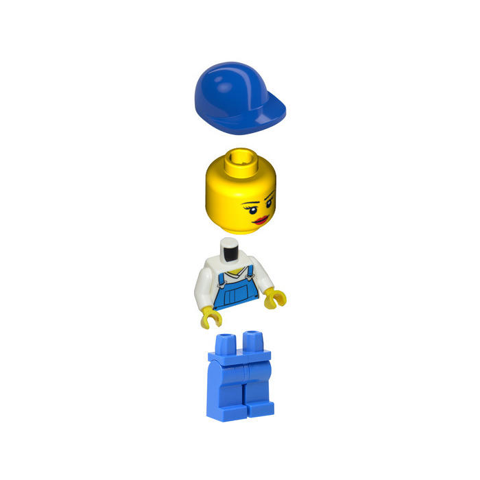 LEGO Female Utility Worker Minifigure | Brick Owl - LEGO Marketplace