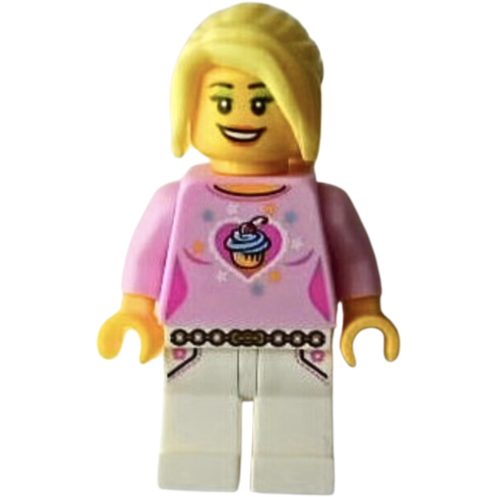 LEGO Female with Pink Top Minifigure | Brick Owl - LEGO Marketplace