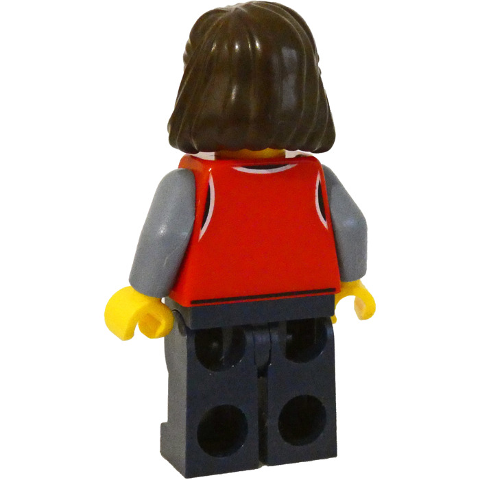 LEGO Female with Red Jacket and Glasses Minifigure | Brick Owl - LEGO ...