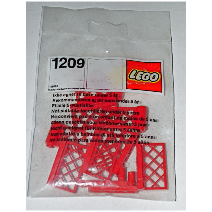 LEGO {Fences and Gates} Set 1209 Inventory | Brick Owl - LEGO Marketplace