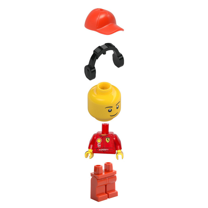 LEGO Ferrari Marshall with Stickers Minifigure | Brick Owl - LEGO ...