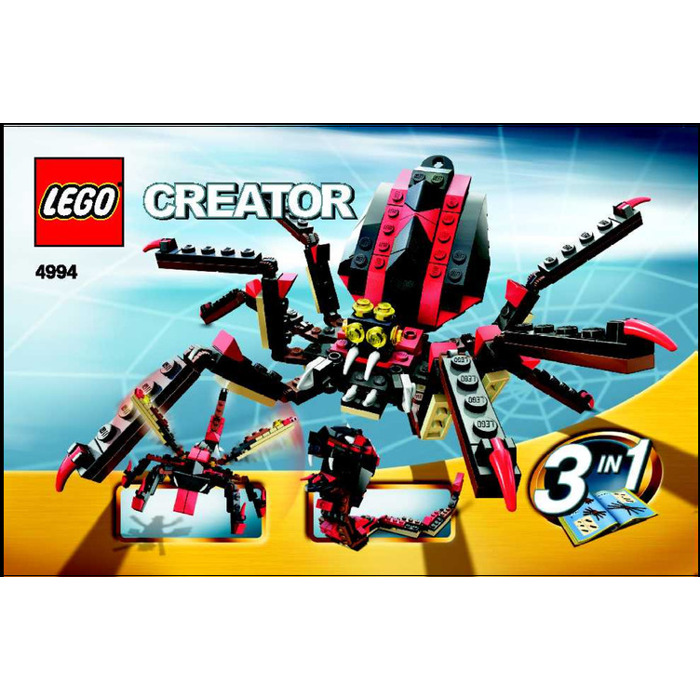 LEGO Fierce Creatures Set 4994 Instructions | Brick Owl - LEGO Marketplace