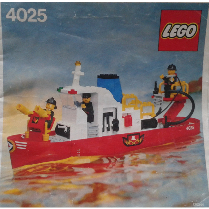 LEGO Fire Boat Set 4025 Instructions Set | Brick Owl - LEGO Marketplace