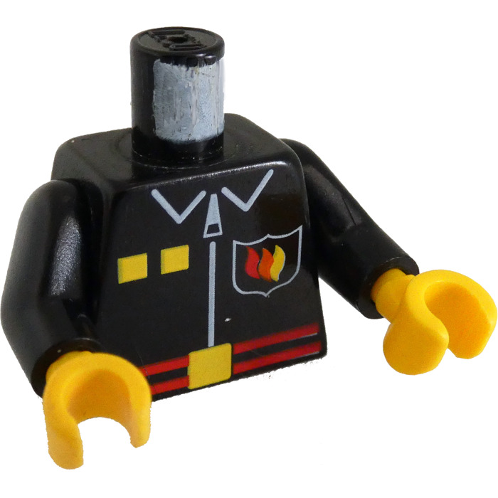 LEGO Fire Captain Torso (973) | Brick Owl - LEGO Marketplace