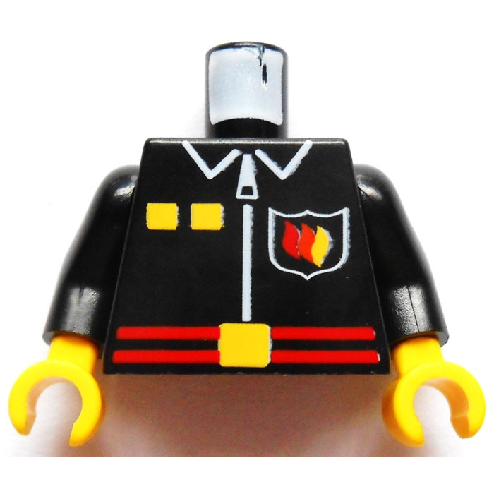 LEGO Fire Captain Torso (973) | Brick Owl - LEGO Marketplace