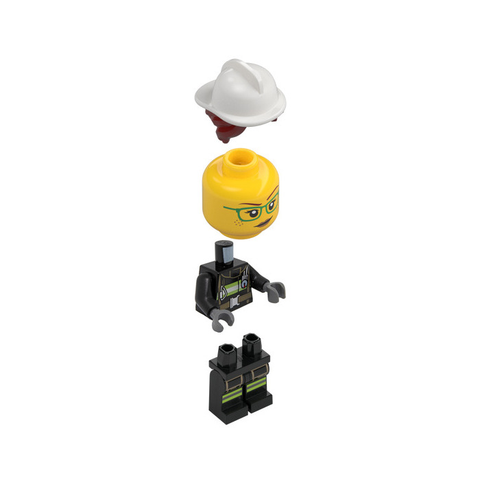 LEGO Fire Chief Freya McCloud with Firefighter Suit Minifigure | Brick Owl