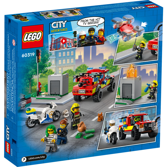 LEGO Fire Rescue & Police Chase Set 60319 | Brick Owl