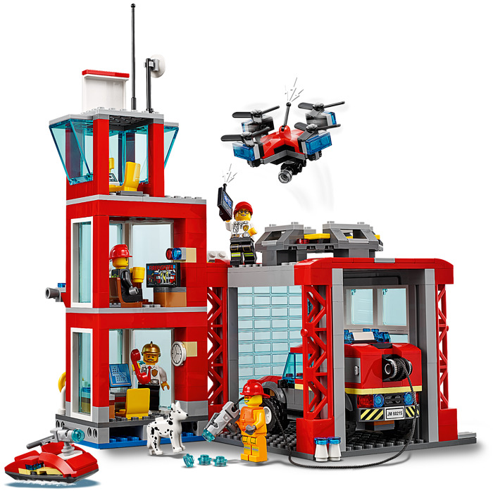 LEGO Fire Station Set 60215 | Brick Owl - LEGO Marketplace