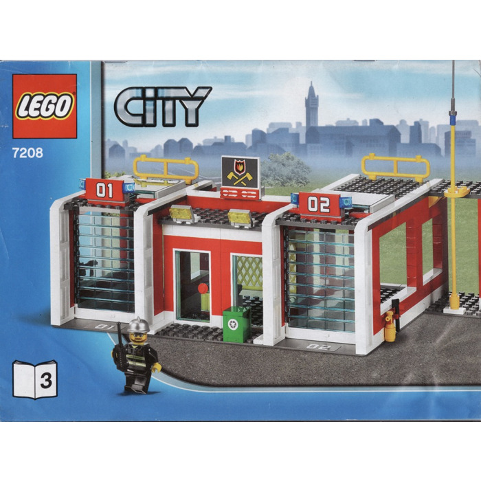 LEGO Fire Station Set 7208 Instructions Set | Brick Owl - LEGO Marketplace
